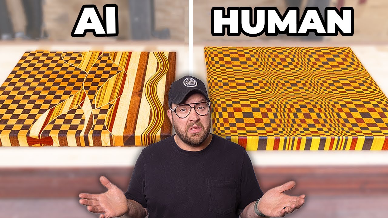 Cutting Board Build-Off – AI Design vs Handmade by Me