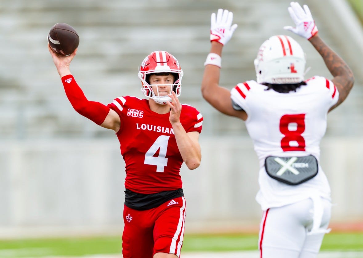 'It was emotional': Walker Howard named UL football's starting QB