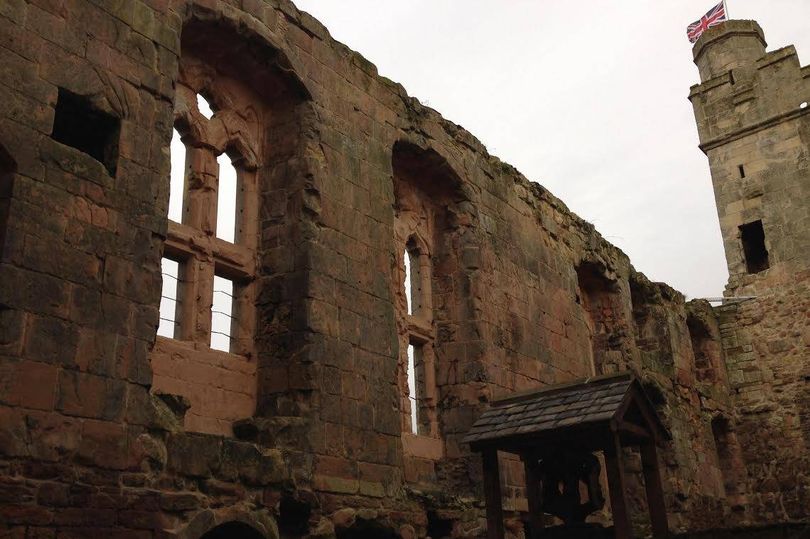 The Yorkshire castle you can only see from a train - and tragic story ...