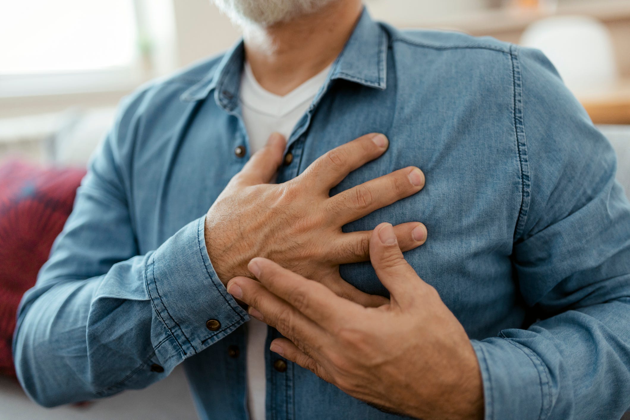 One arm is more likely to hurt during a heart attack. Which one, and why?