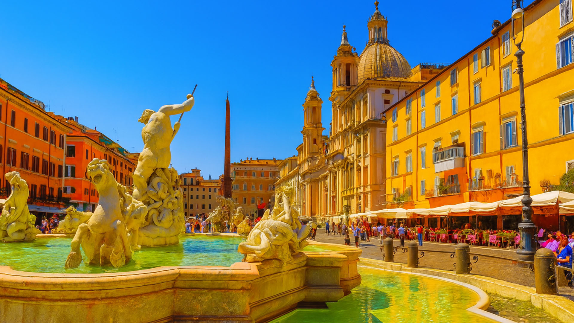 Walking Rome 🏛️ Raw & Unfiltered – Sights, Sounds, and Street Life in 4K