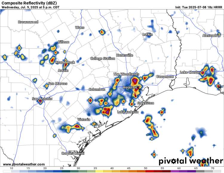 Saharan dust to eat into Houston's rain chances later this week. Here's ...