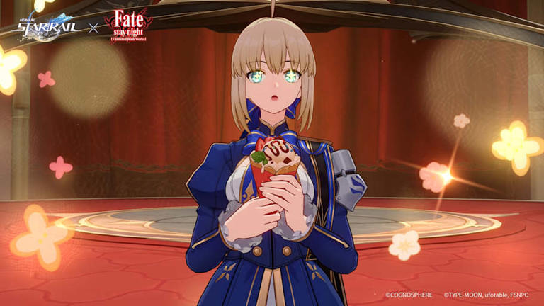 HSR x Fate UBW collaboration start time and duration