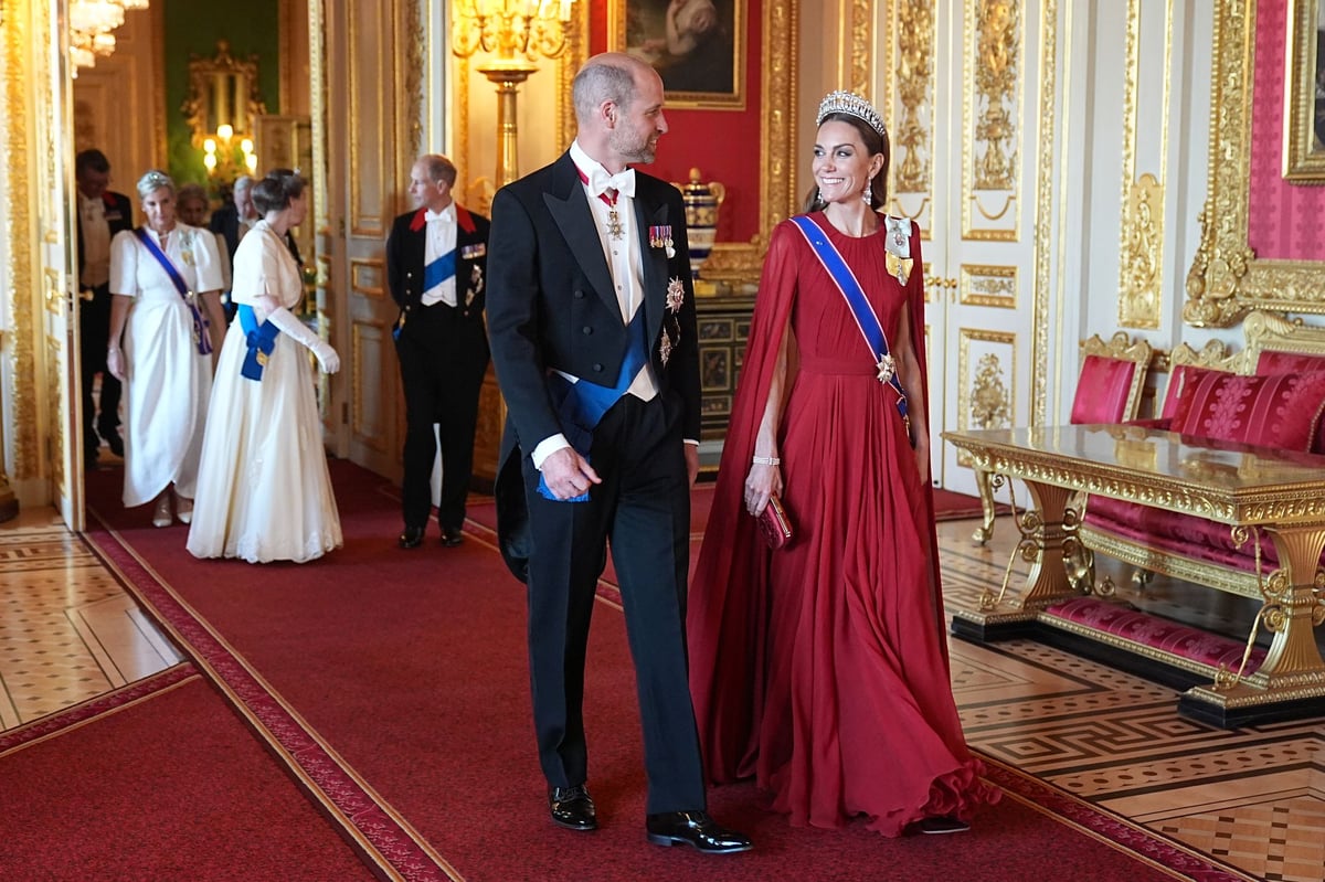 French state visit fashion: Princess of Wales wears Givenchy to her ...