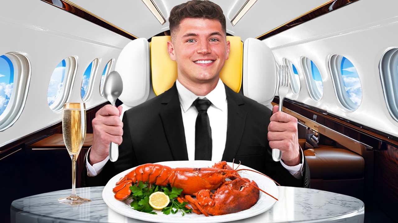 What You Eat on a $20,000 Plane Ticket
