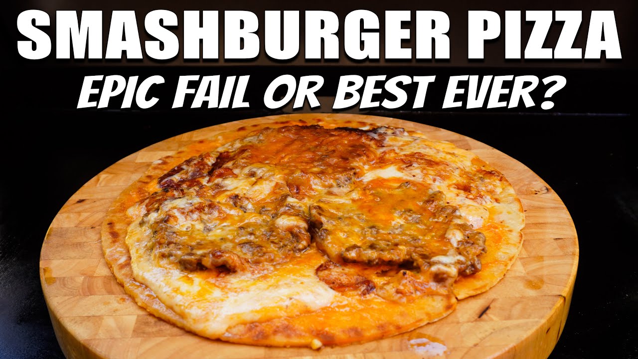 Smashburger Pizza on the Blackstone – The Best of Both Worlds!
