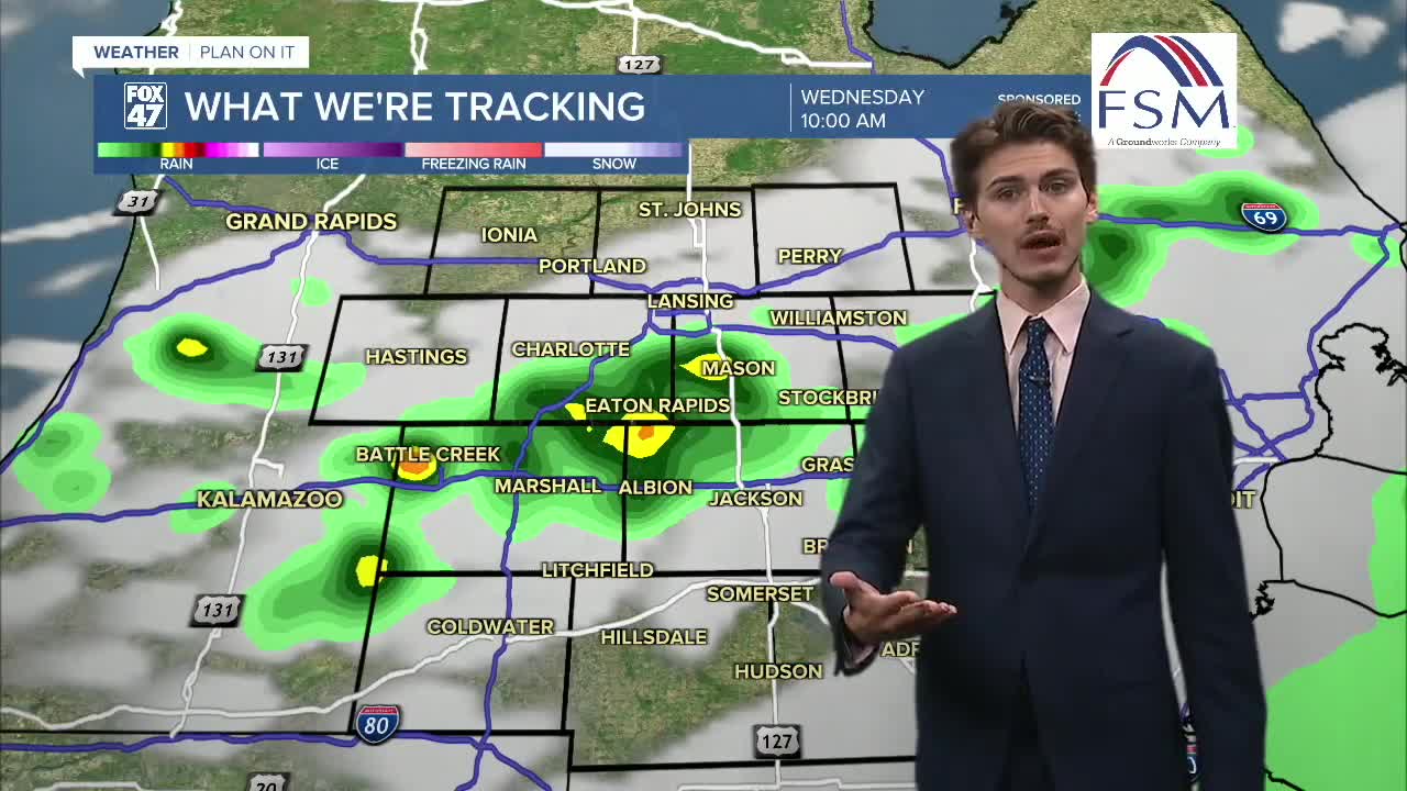 Showers & storms continue in Mid-Michigan today with isolated severe ...