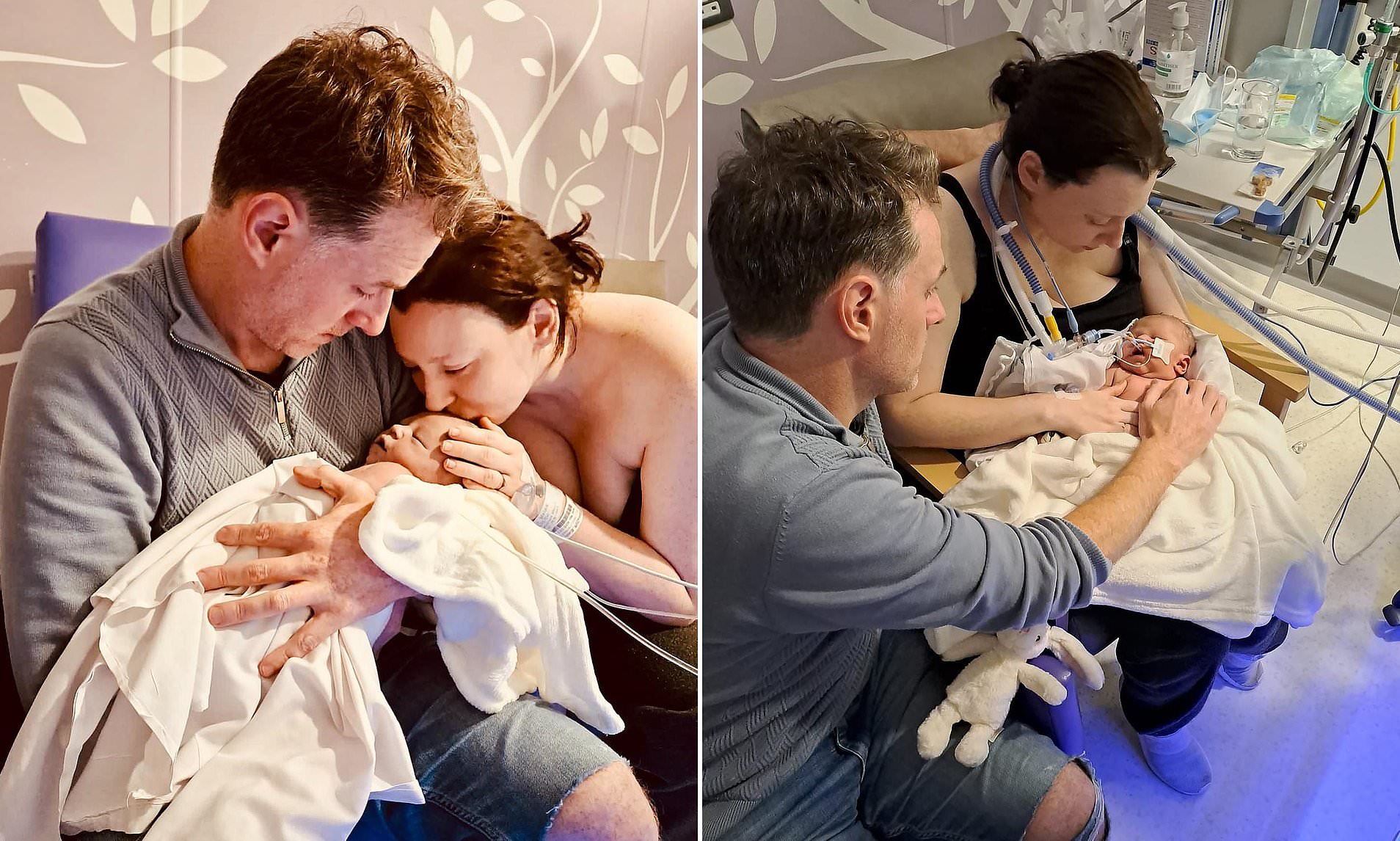 Newborn baby died after mother was left to give birth alone on NHS ...