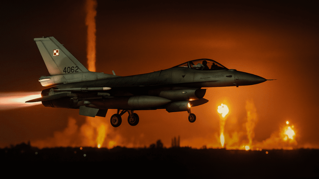 🧨 Poland scrambles fighter jets as Russian drone swarm closes in on ...