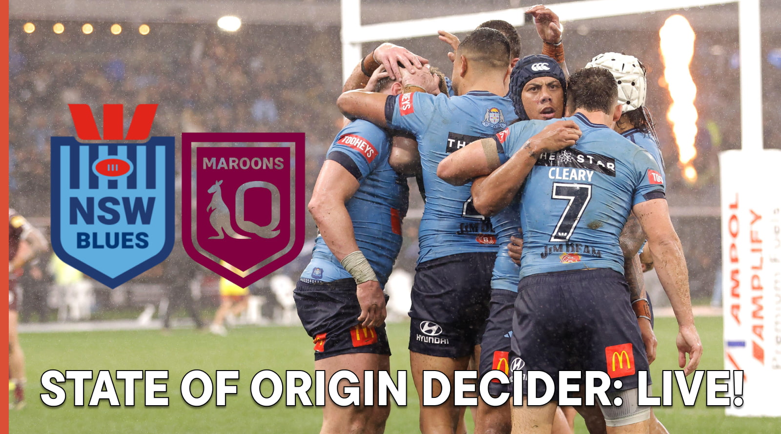 State of Origin III LIVE: Follow NSW v Queensland in series decider