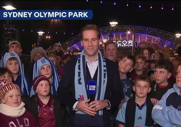 Nine newsreader Peter Overton turns party pooper as he has a VERY salty ...