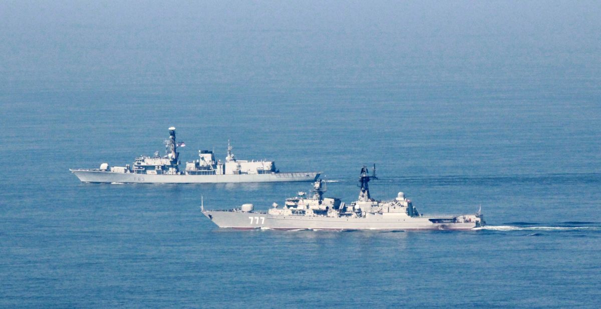 Nearly 100 Russian ships pass UK waters despite Starmer’s warning
