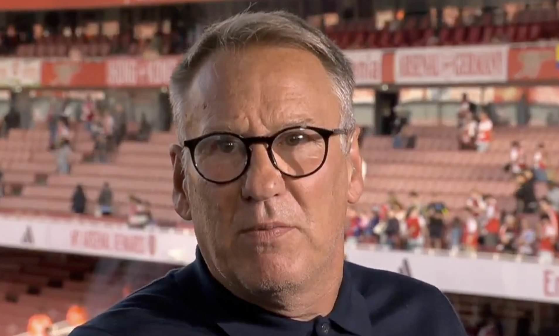Eagle-eyed fans spot social media gaffe from Paul Merson as Arsenal ...