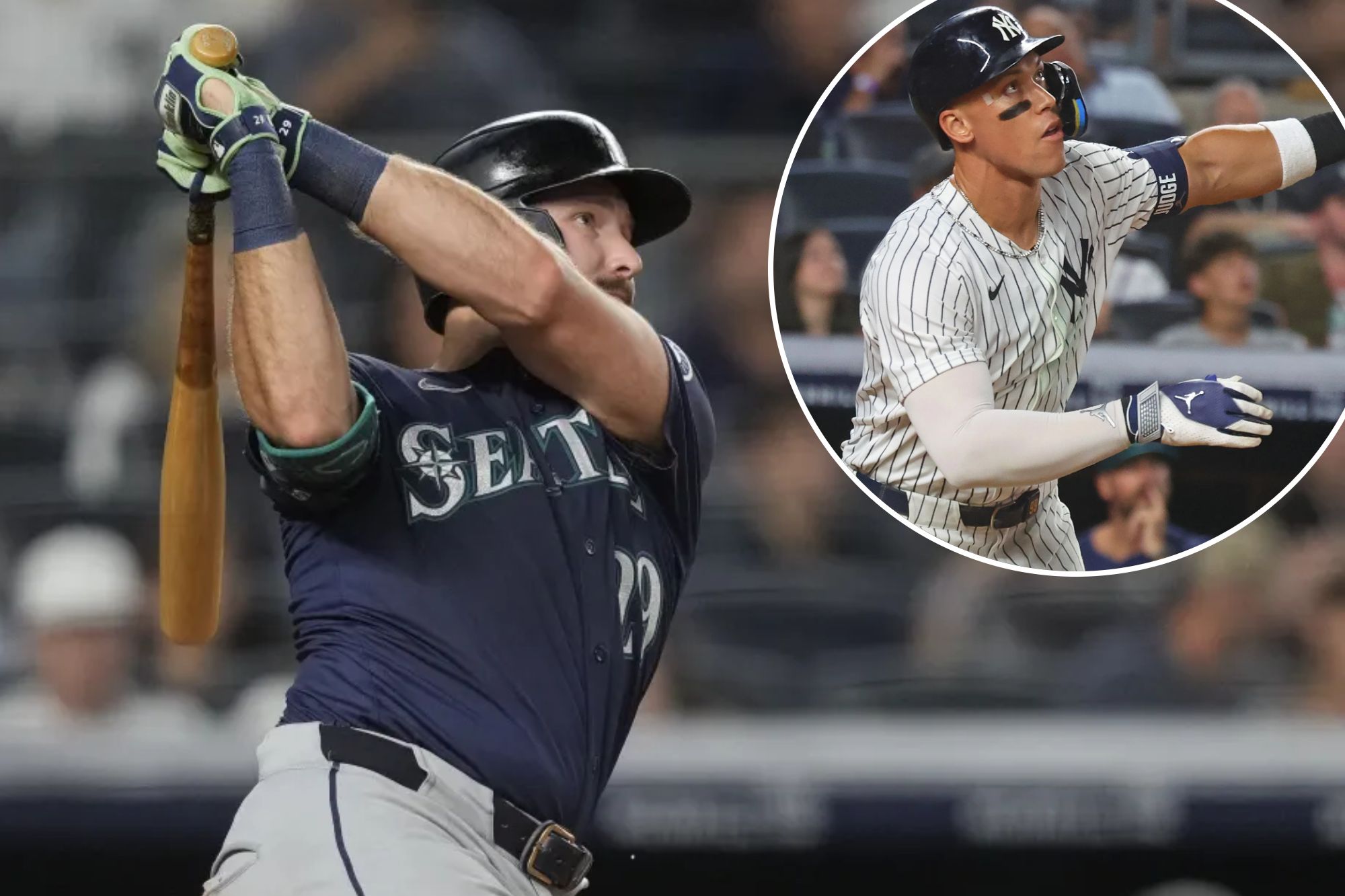 Mariners’ Cal Raleigh belts league-leading 36th homer to stay two ahead ...