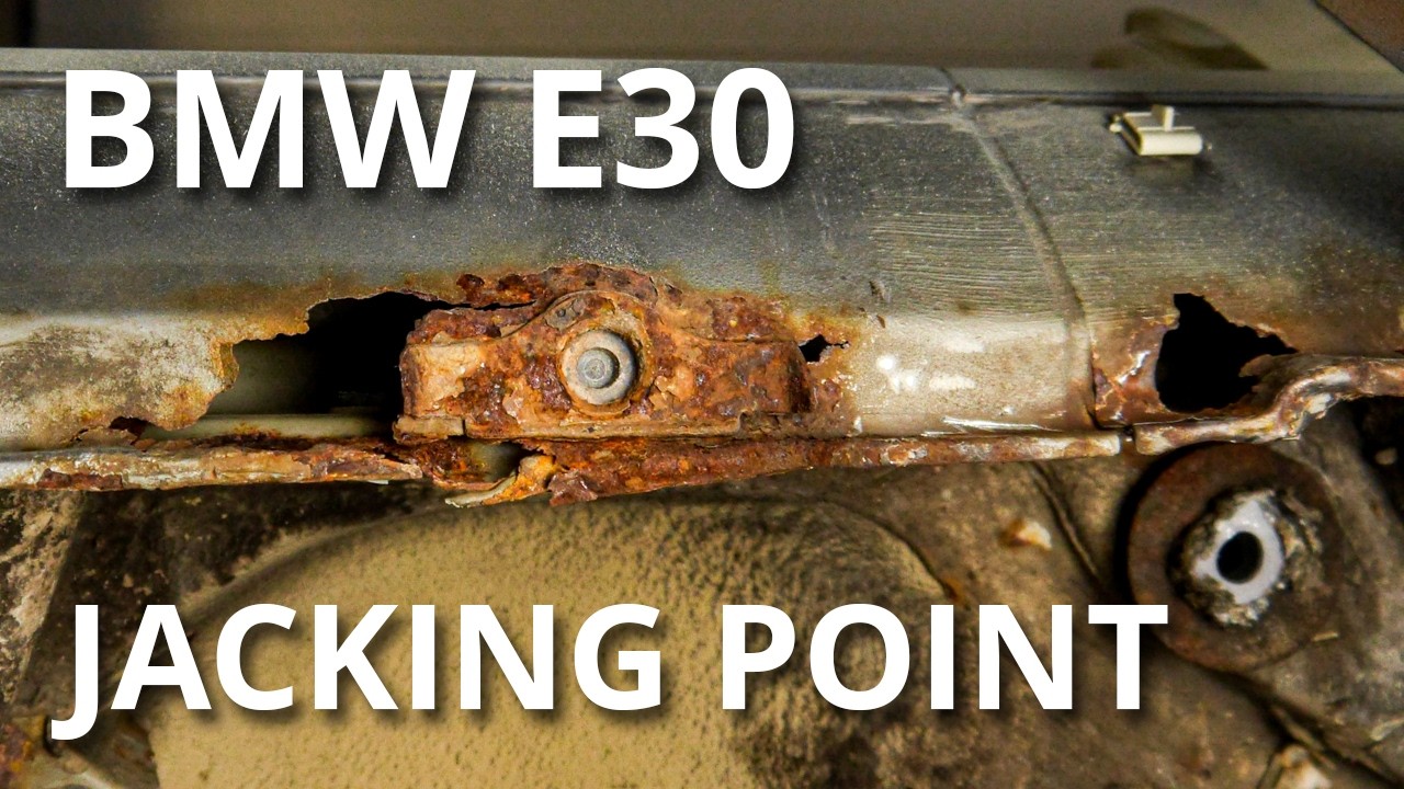 36 Year Old Jacking Point Repair BMW E30 Touring Restoration - Part 14