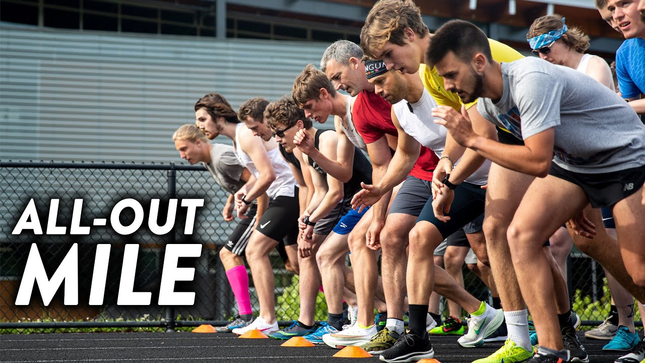 Incredible 1 mile race!