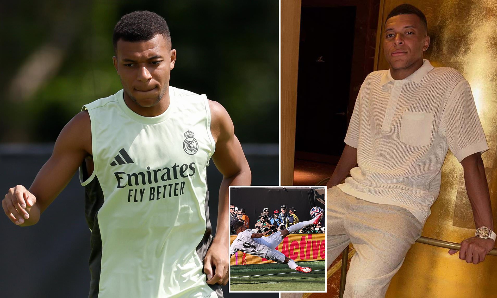 Revealed: Kylian Mbappe's staggering 'weight loss' after 'serious food ...