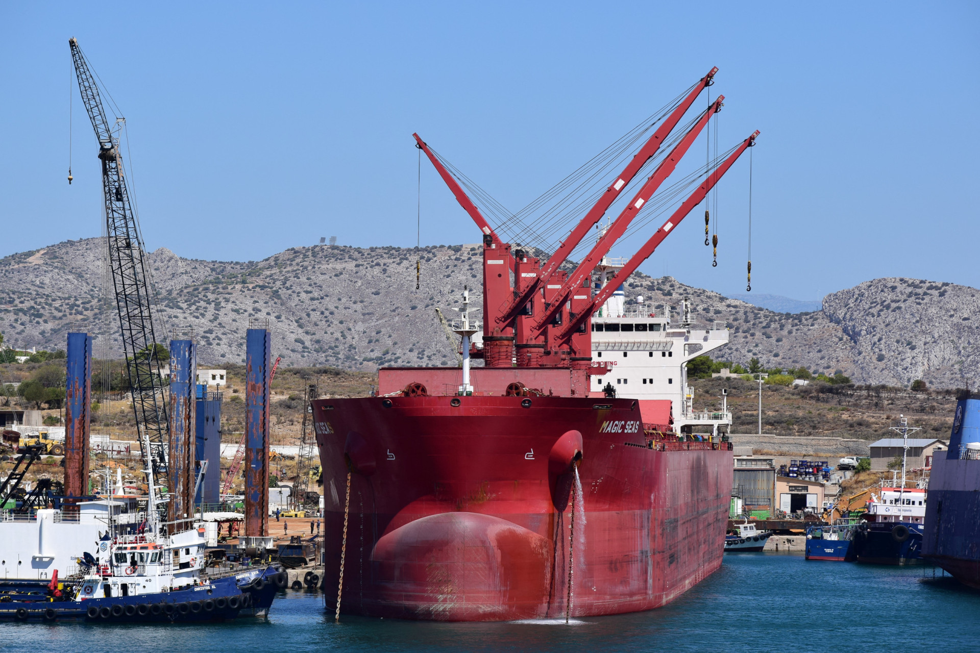 Three killed in Houthi attack on cargo ship in Red Sea