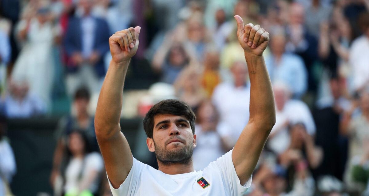 Wimbledon : L'herbe tremble, Alcaraz danse et fonce vers un troisième sacre