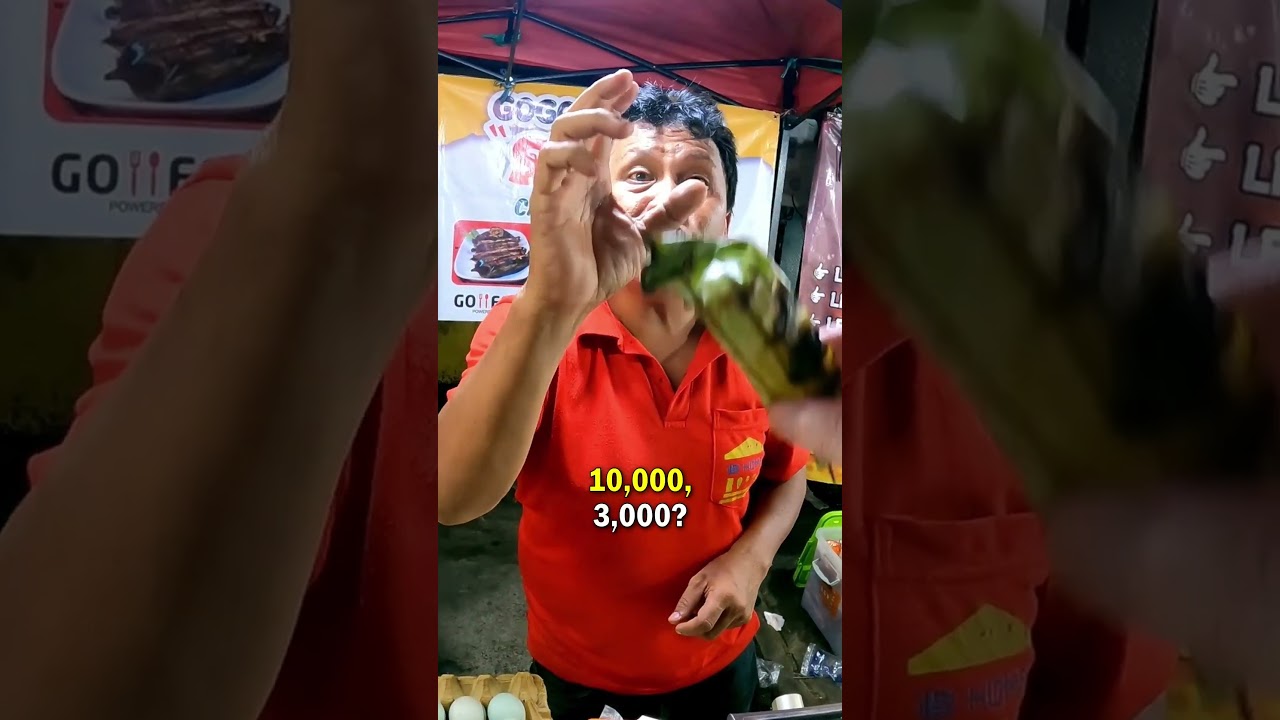Traditional Indonesian Street Food in Makassar, Sulawesi