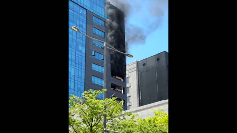 South Korea: Fire Breaks Out at Complex in Downtown Gwangju
