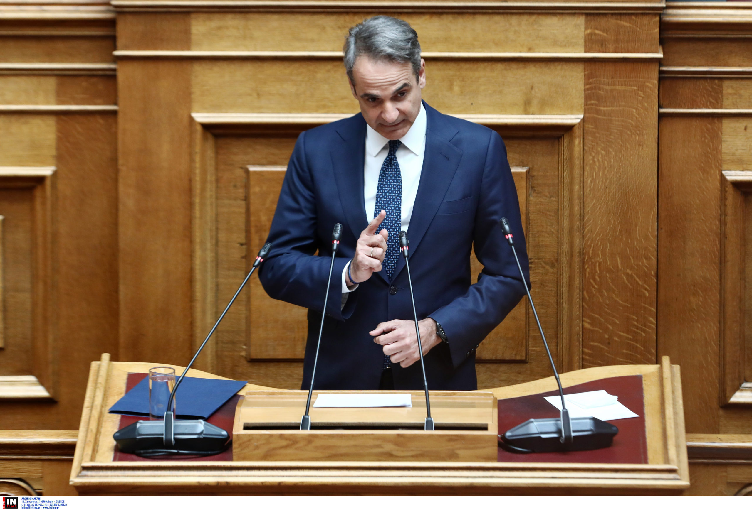 Ζωντανά – Επείγουσα ομιλία του Κυριάκου Μητσοτάκη στη Βουλή για το ...