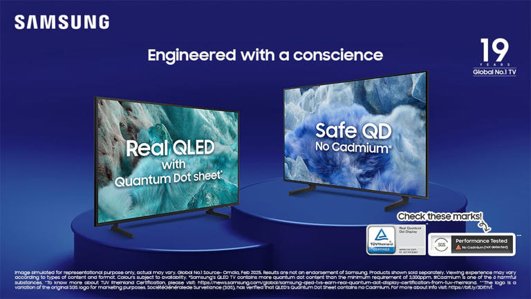 Samsung QLED TVs get certified for real Quantum Dot Display tech