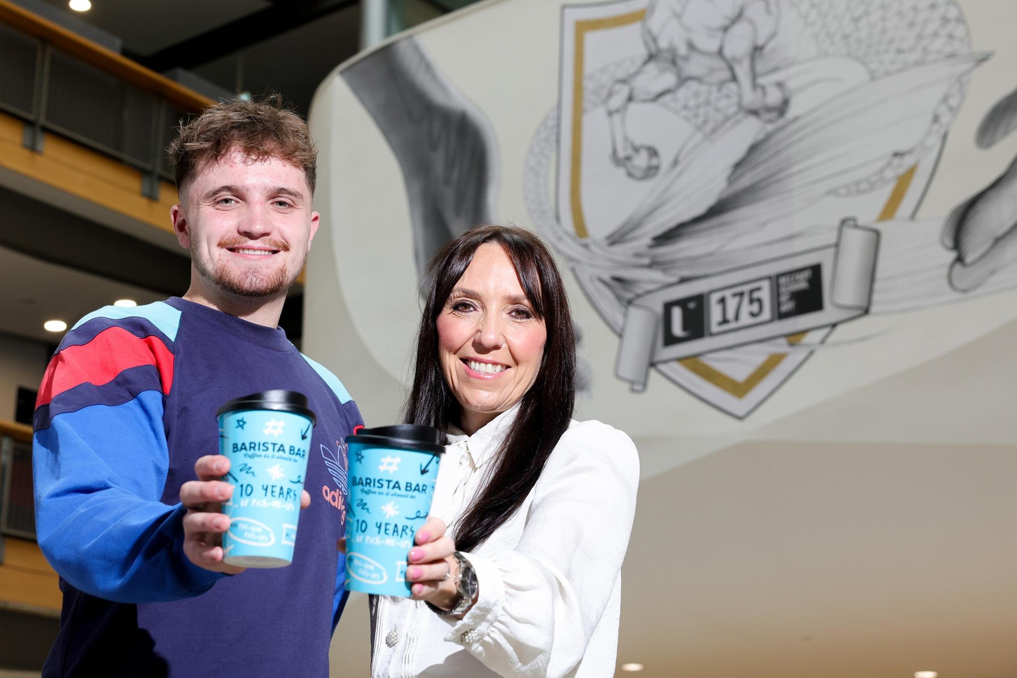 Barista Bar launches student-designed reusable cup
