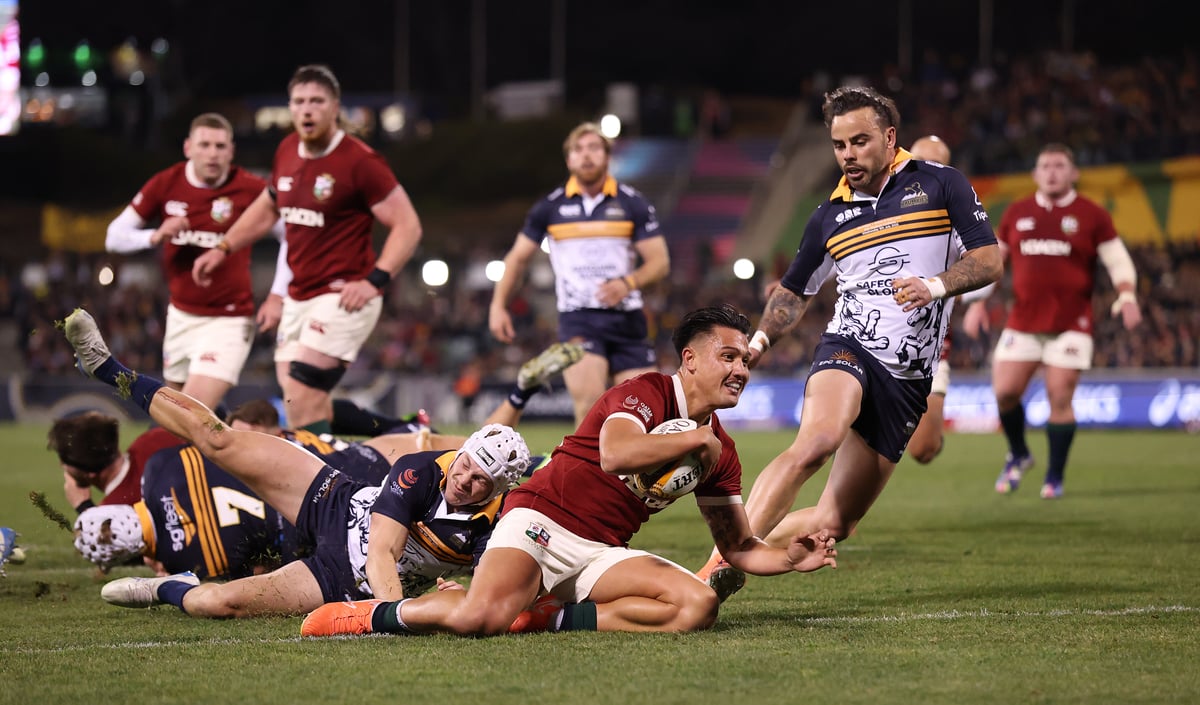 Lions vs Brumbies LIVE: Result, match stream and latest rugby updates today