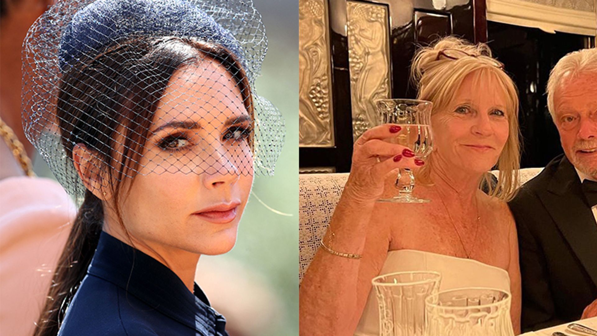 Victoria Beckham's mum is crowned the best-dressed guest at Mel B's wedding