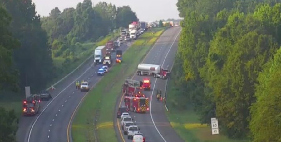 Lanes reopened after crash on I-26 in Spartanburg Co.