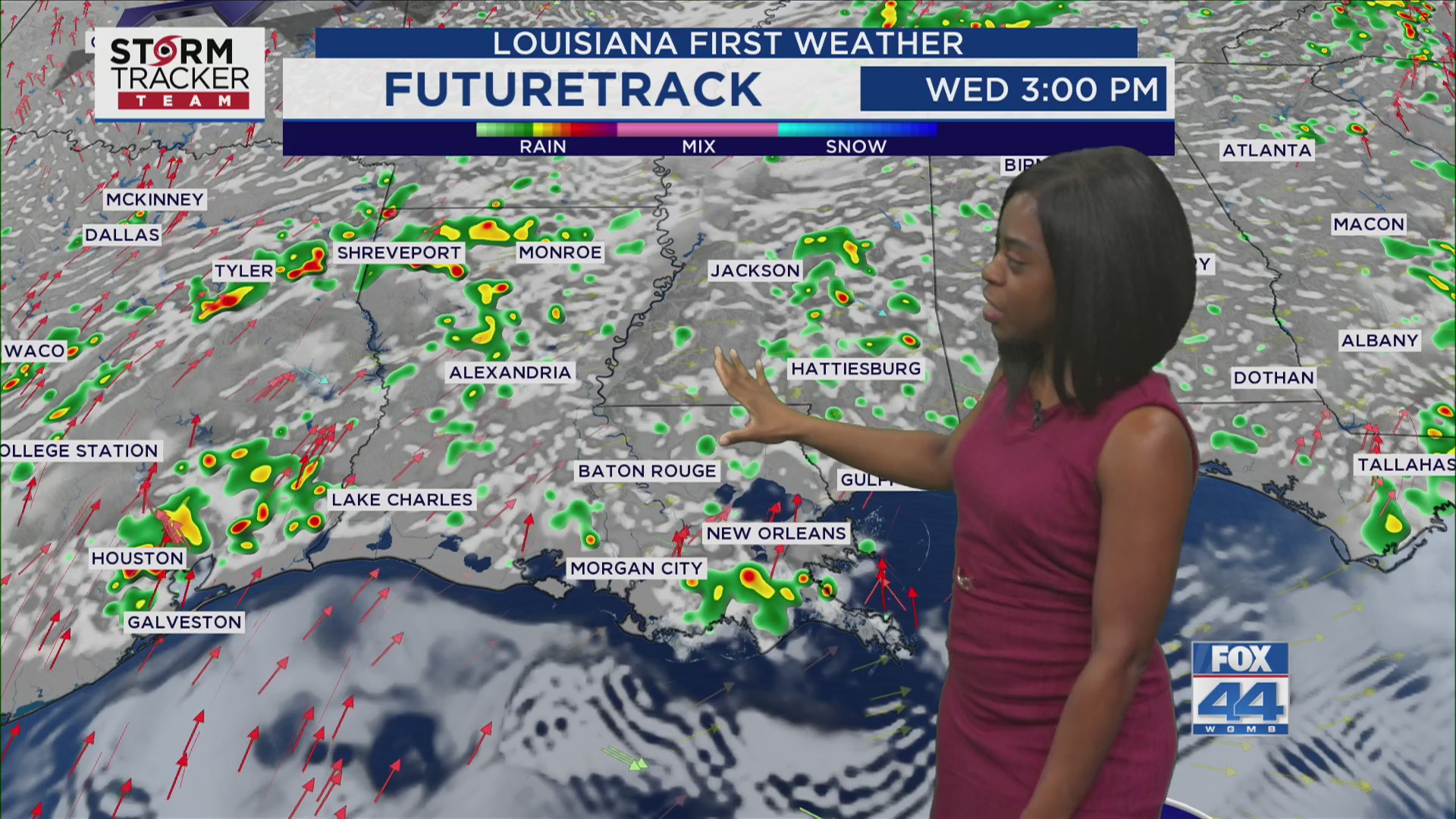 Wednesday Morning Forecast for Baton Rouge 7-9-25: Scattered Showers ...