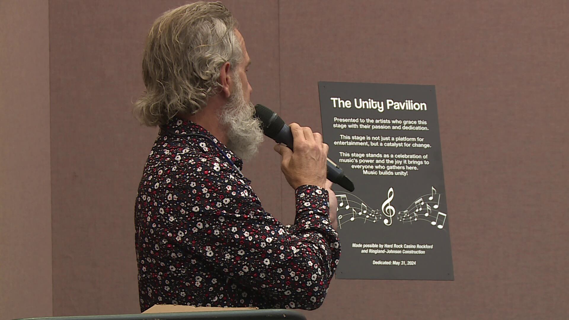 Hard Rock Casino Rockford presents $200K to support the Unity Pavilion ...