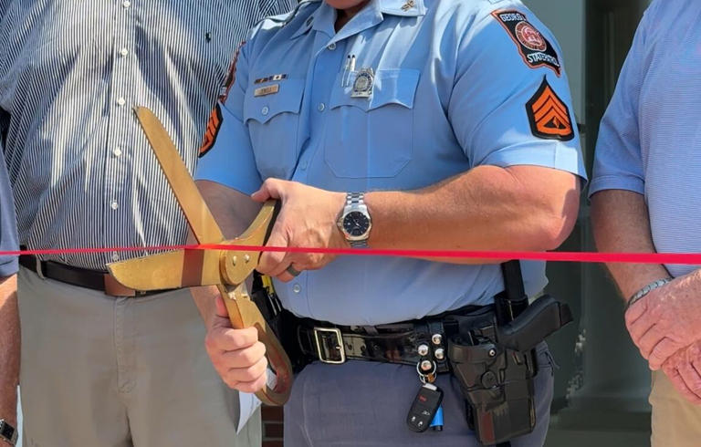 Ribbon cut on new Worth County GSP patrol post