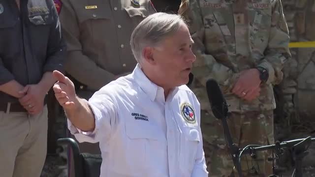 Greg Abbott gives bizarre football analogy when asked who is to blame ...