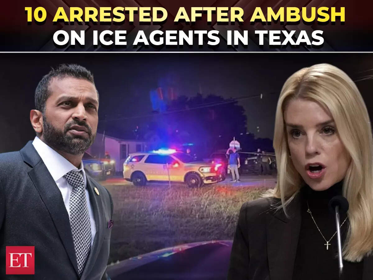 Ambush on ICE agents | DOJ arrests 10 after violent attack on Texas ...