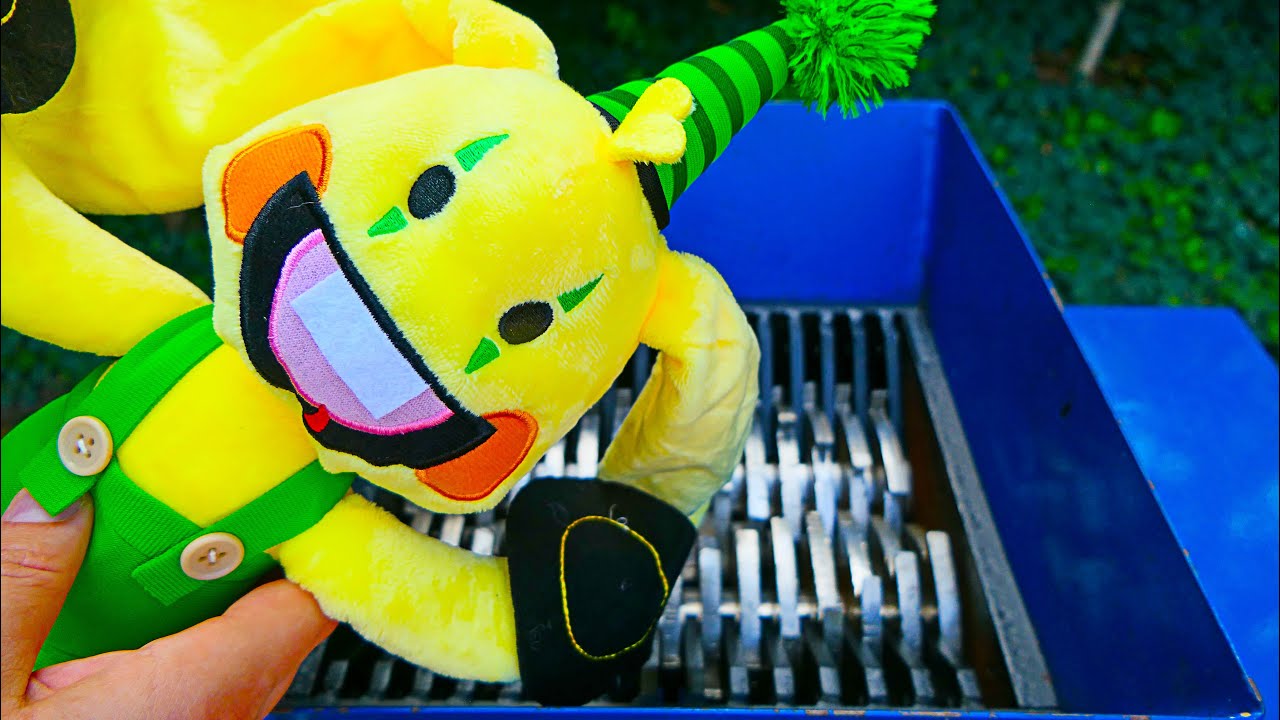 Shredding Bunzo Bunny With Real Shredder