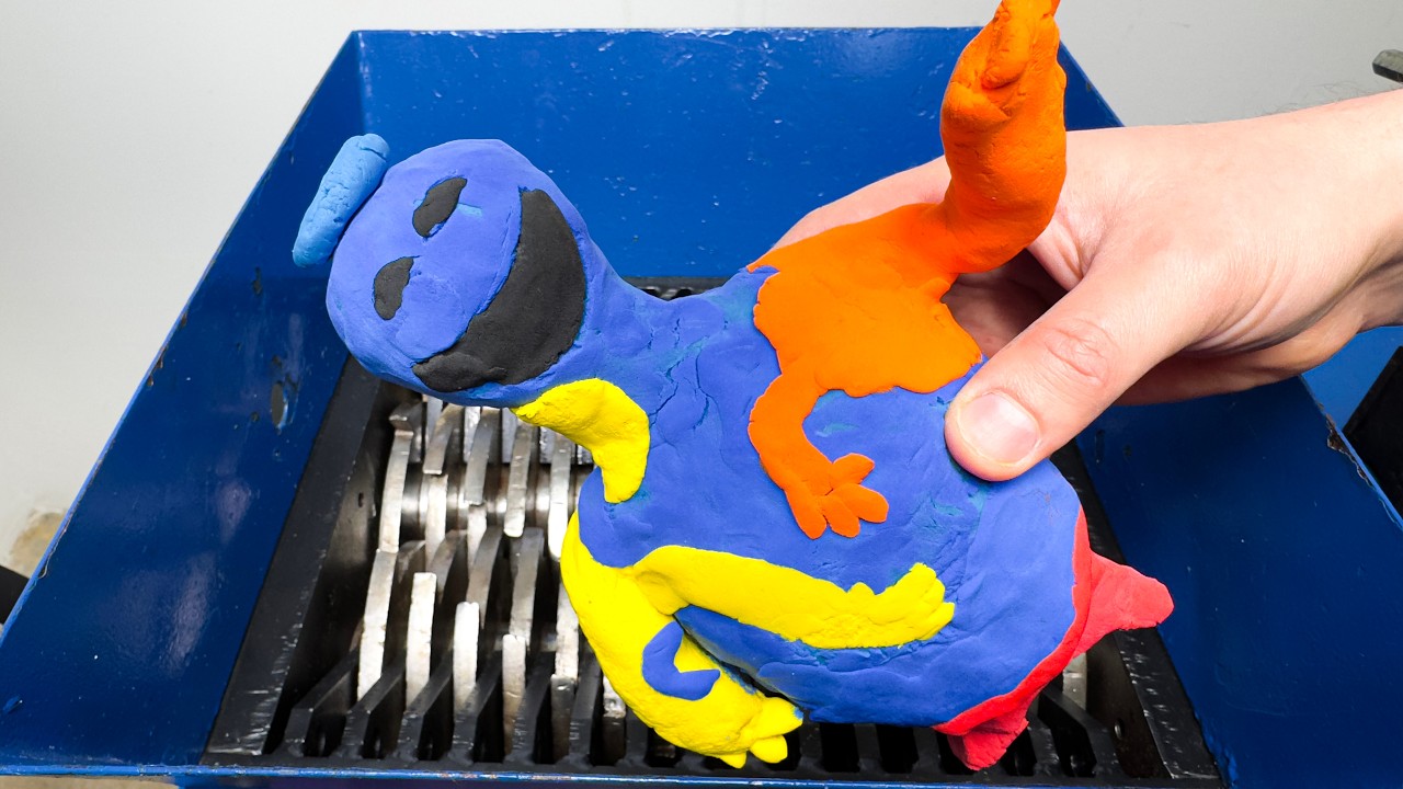 Shredding Doey The Doughman with Real Shredder!