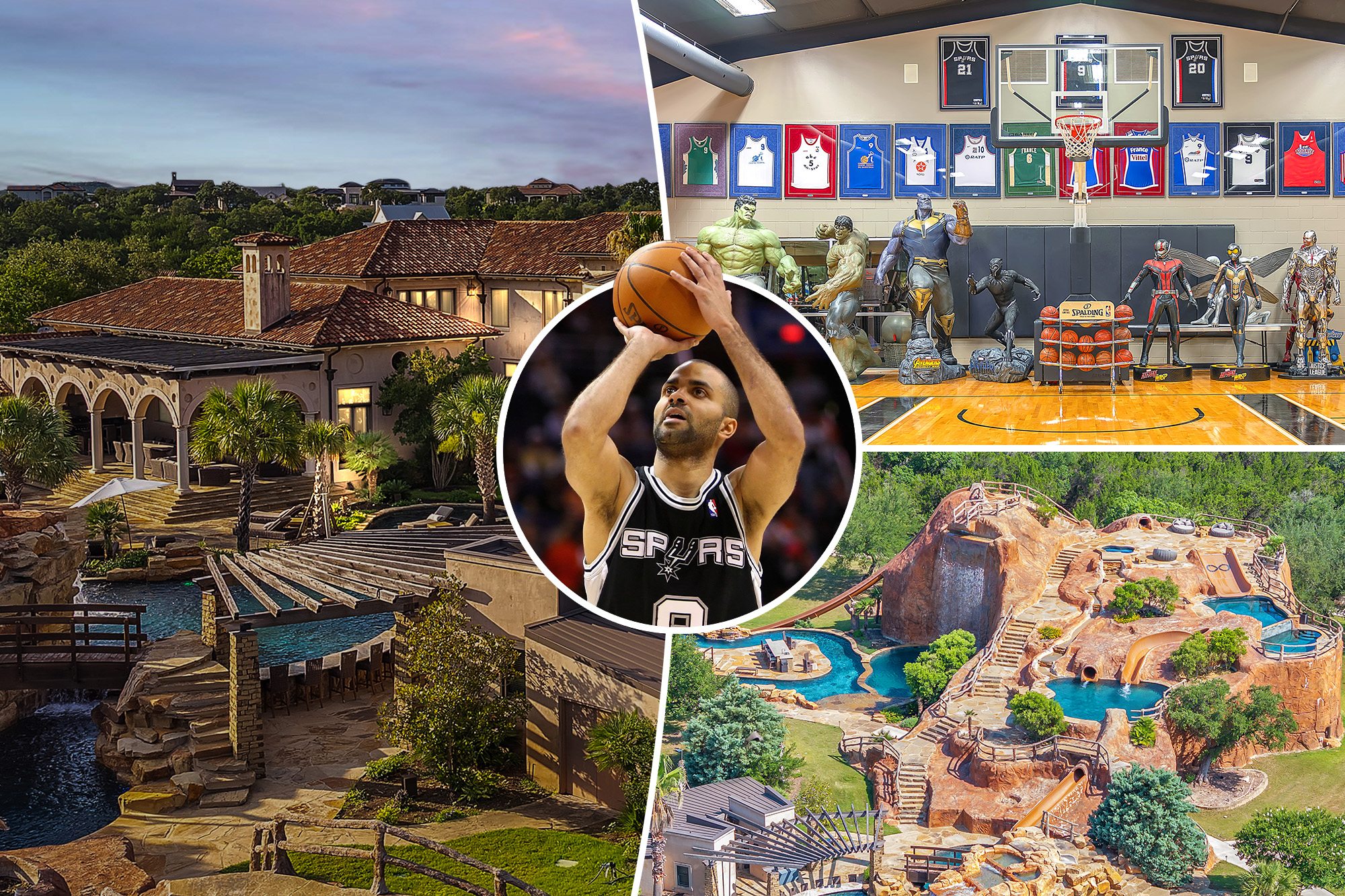 NBA star Tony Parker asks $16.5M for over-the-top Texas mansion ...