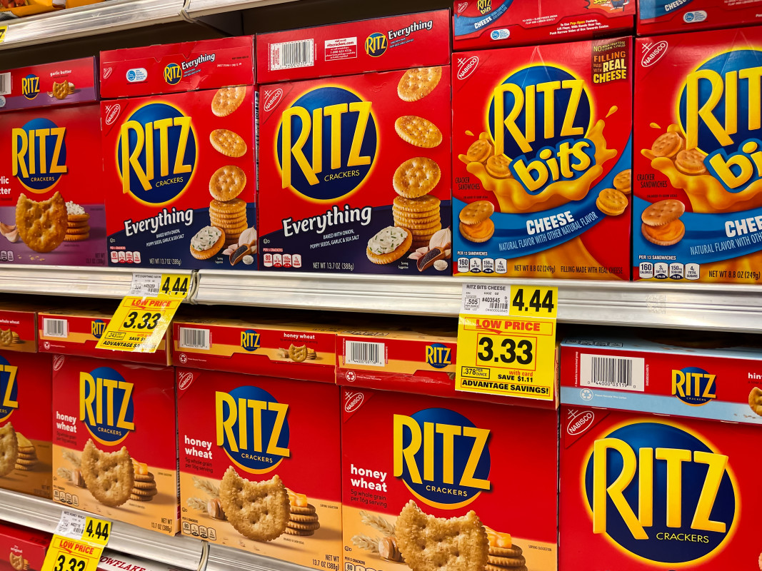 Nationwide Recall Issued on Ritz Crackers Due to Potential Serious ...