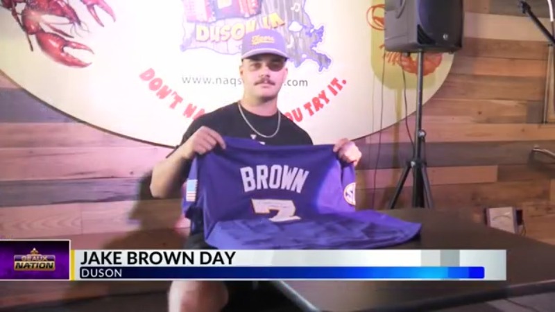 Louisiana residents celebrate Jake Brown Day with Tigers’ champion