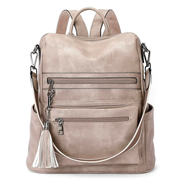 Obsessed With These Faux Leather Backpacks