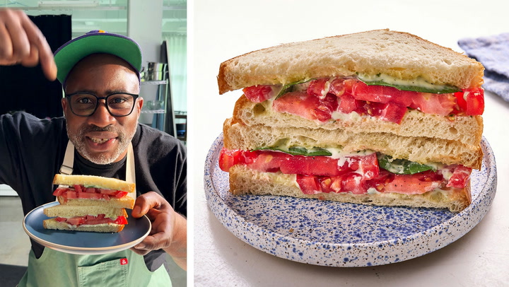 How to Make Chef Roscoe's Classic Tomato Sandwich