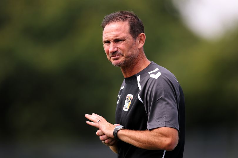 Frank Lampard reveals who topped Coventry City's pre-season fitness charts