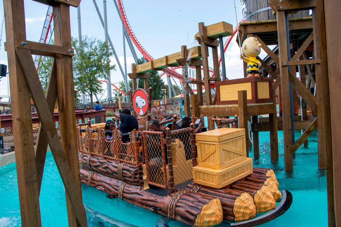 Carowinds' newest ride offers something cool, even for folks who don't ...