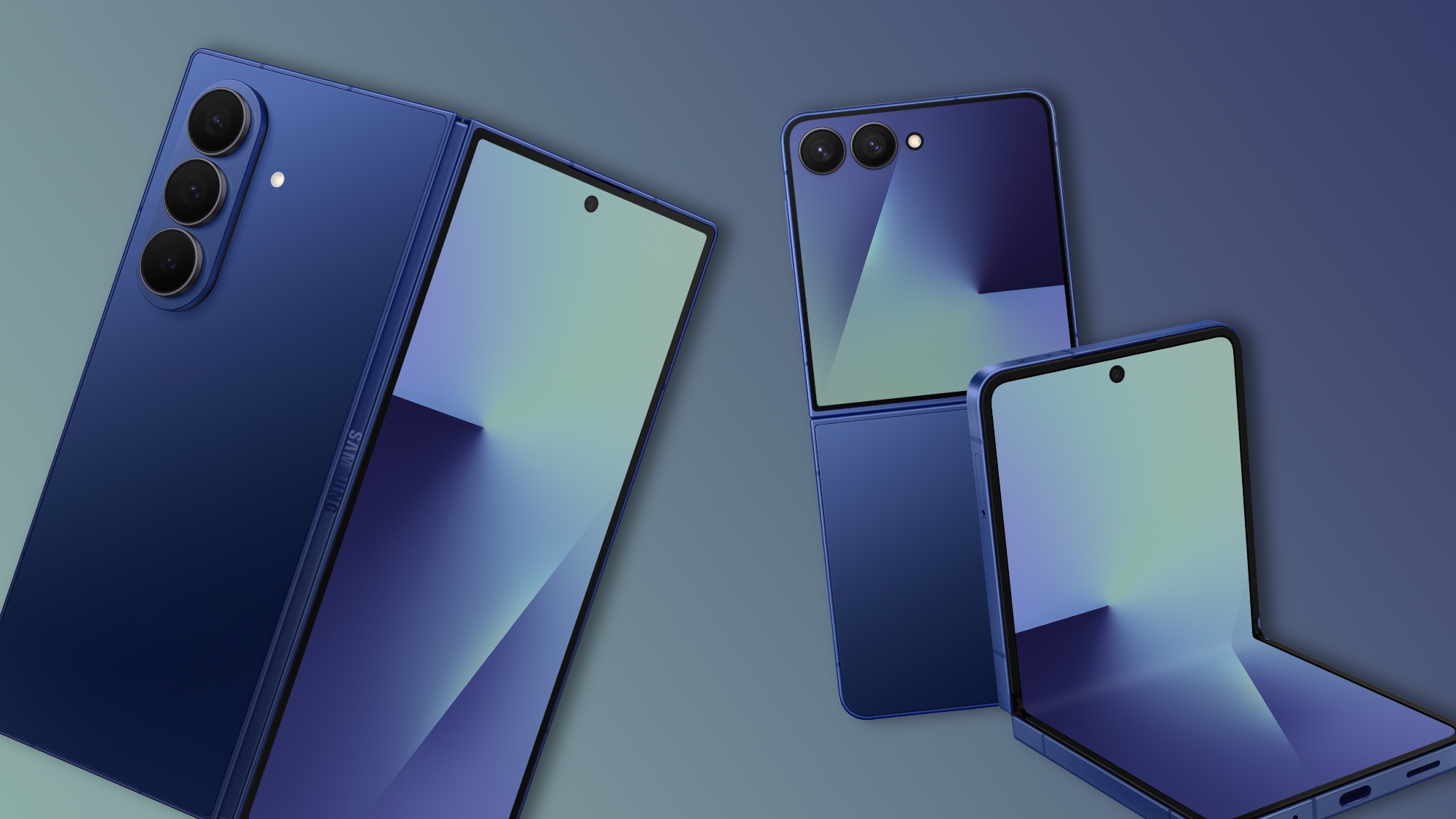 Samsung onthult flink dunnere vouwtelefoons met veel grotere schermen