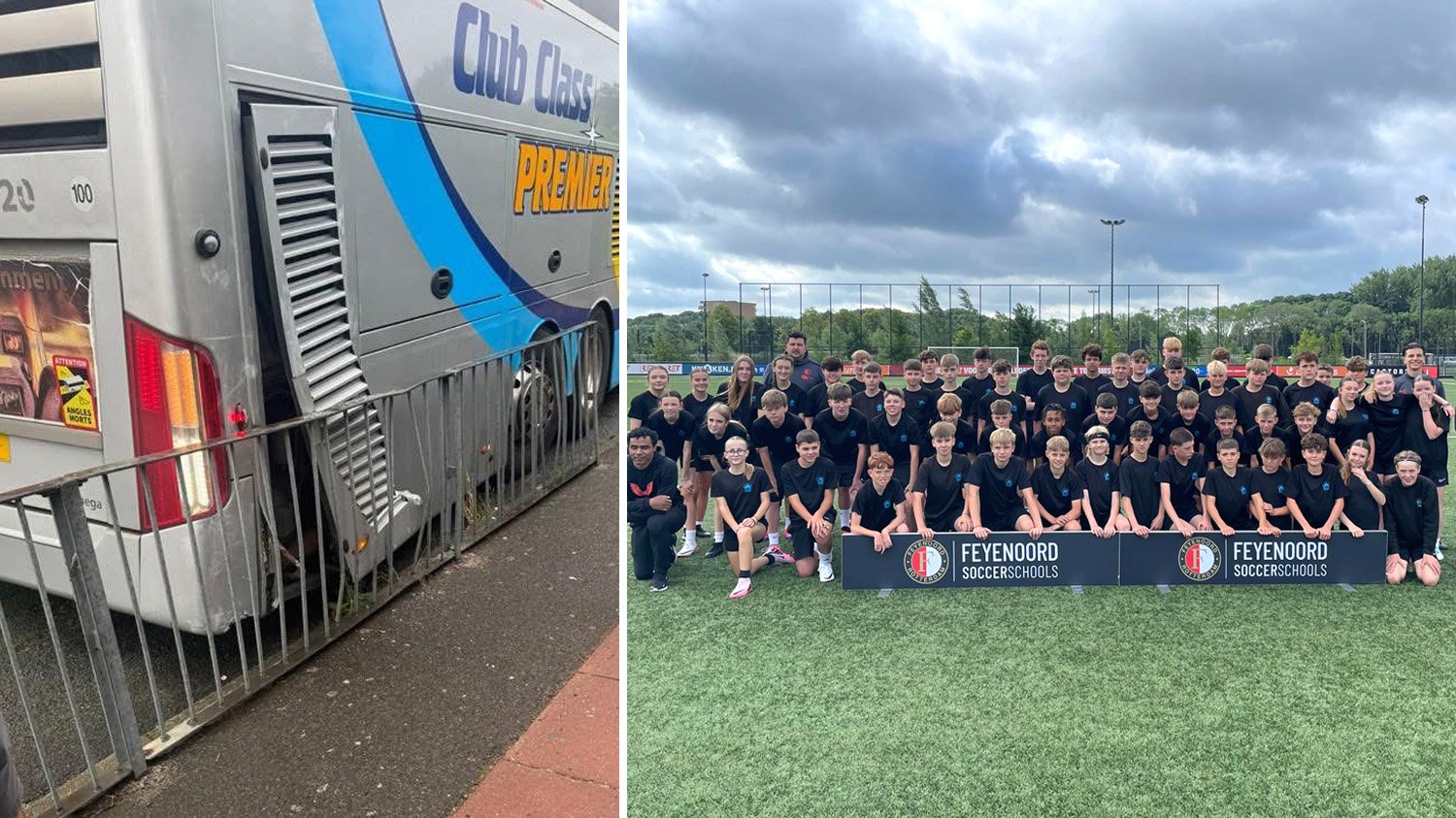 School trip heartbreak after coach crash cancels tour