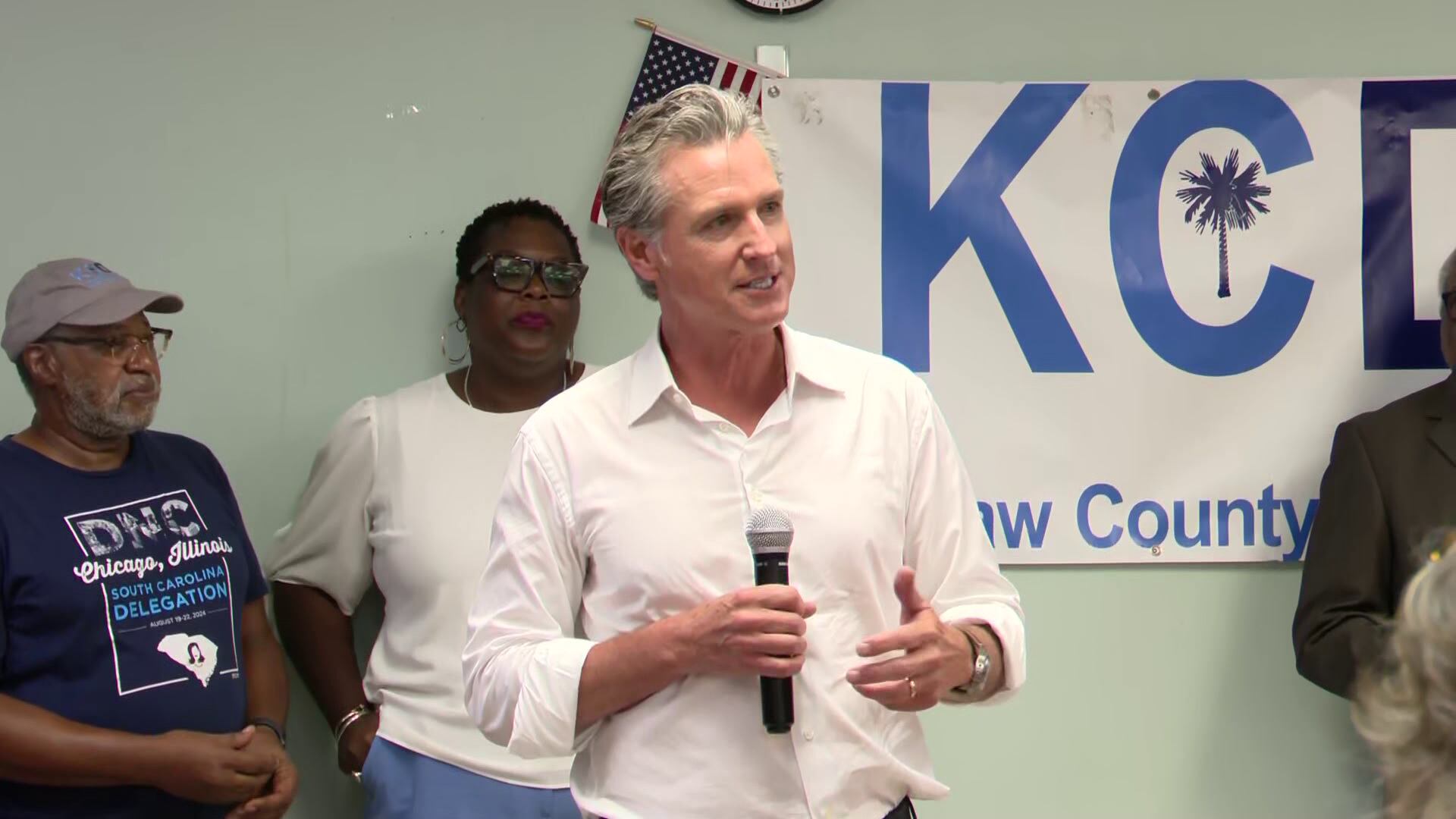 Gavin Newsom visits South Carolina ahead of potential 2028 presidential run