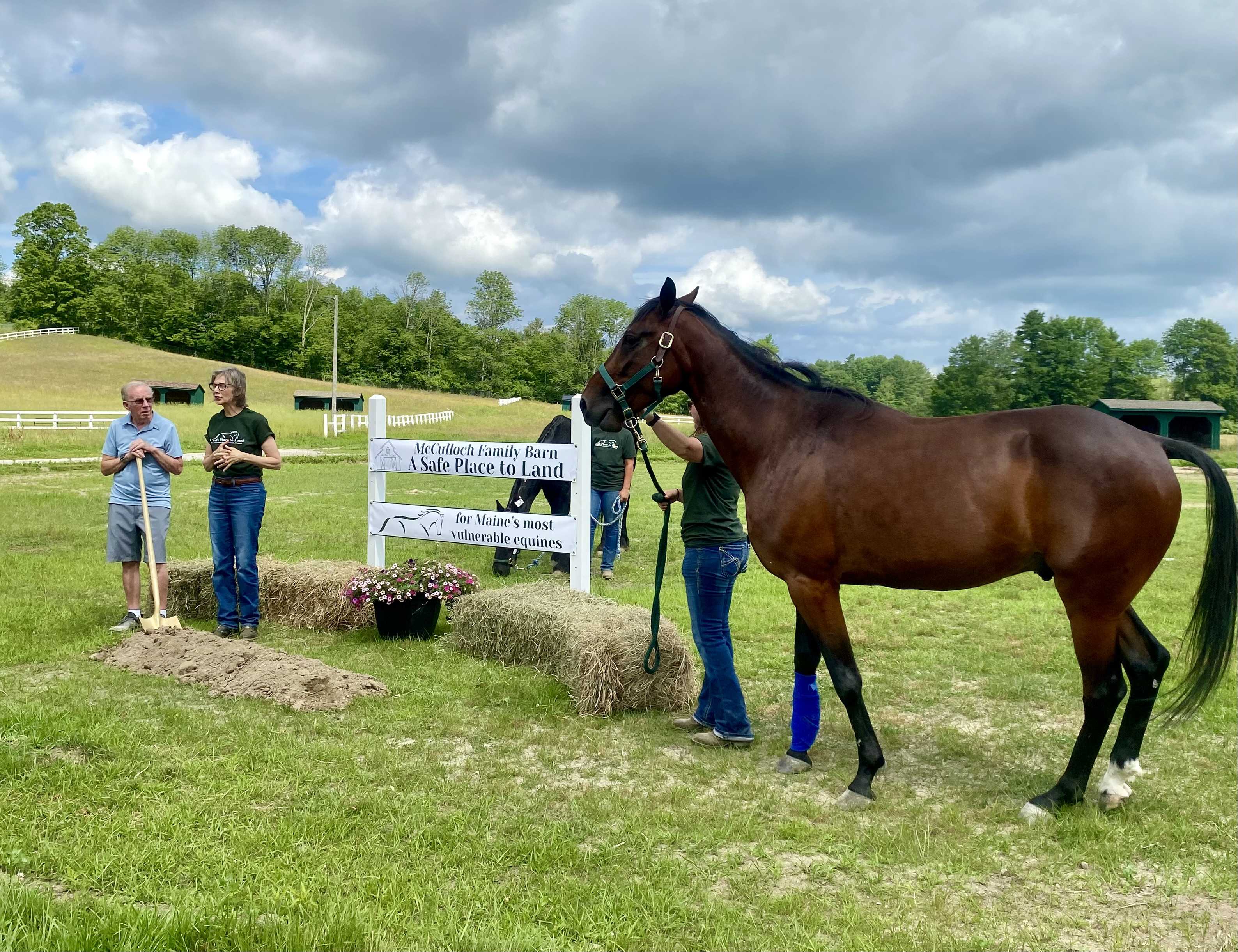 MSSPA breaks ground on new barn