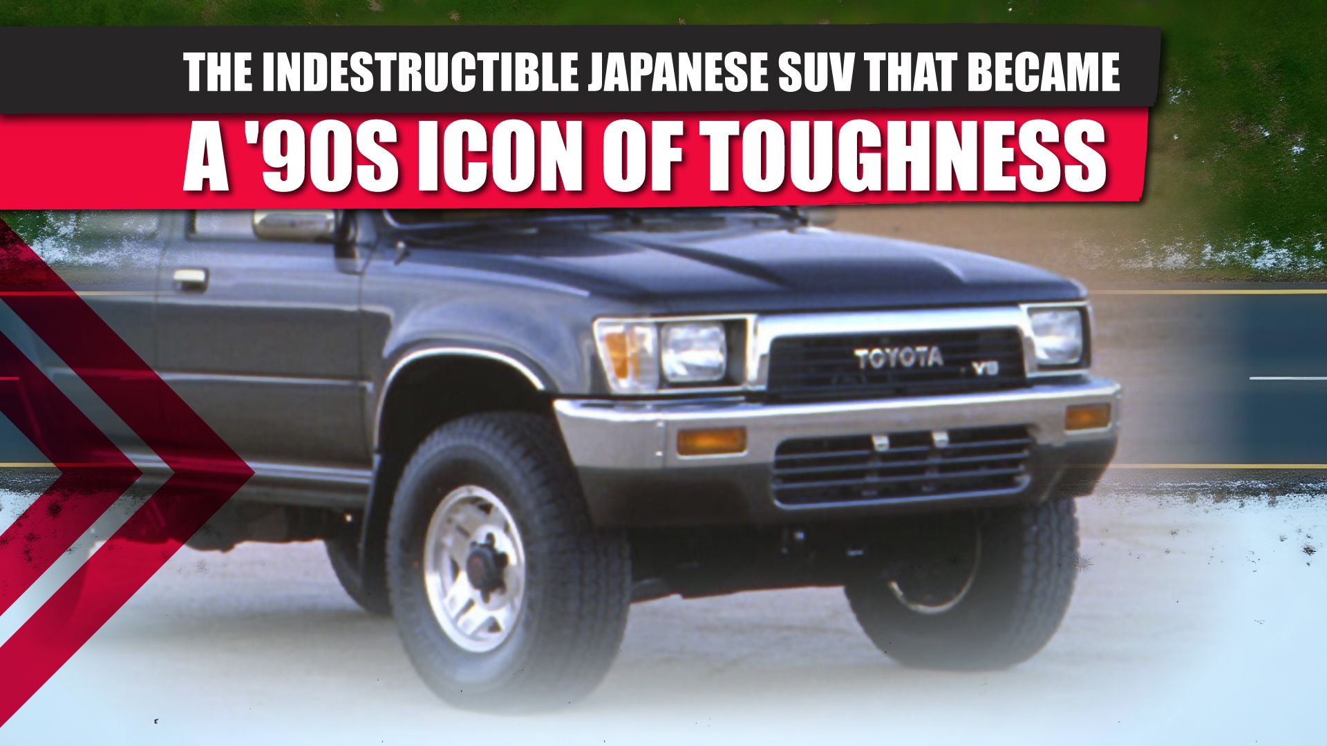How This ’90s Toyota SUV Became An Icon Of Toughness